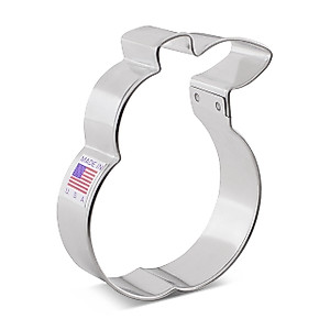 Pear Cookie Cutter, 3.5" Made in USA by Ann Clark