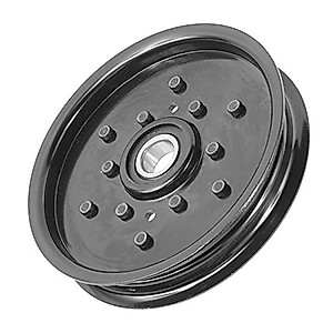 Caltric Compatible with Flat Idler Pulley John Deere Lawn and Garden Tractor 240 245 260 265 285 320