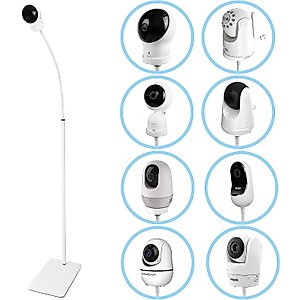 HOLACA 35 inch or 63 inch Floor Stand for Infant Optics DXR-8/DXR-8 Pro,eufy Baby Monitor,Vava/Hipp and Nooie Baby Monitor,Owlet and Motorola Baby Monitor, for Any Other Cameras with 1/4 Screw Mount