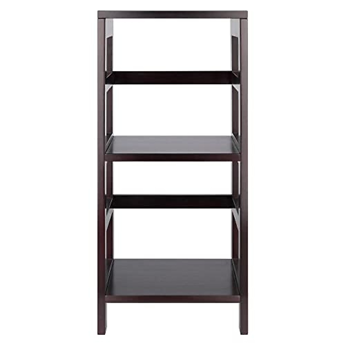 Winsome Leo model name 2 tier Shelving, Tall, Espresso