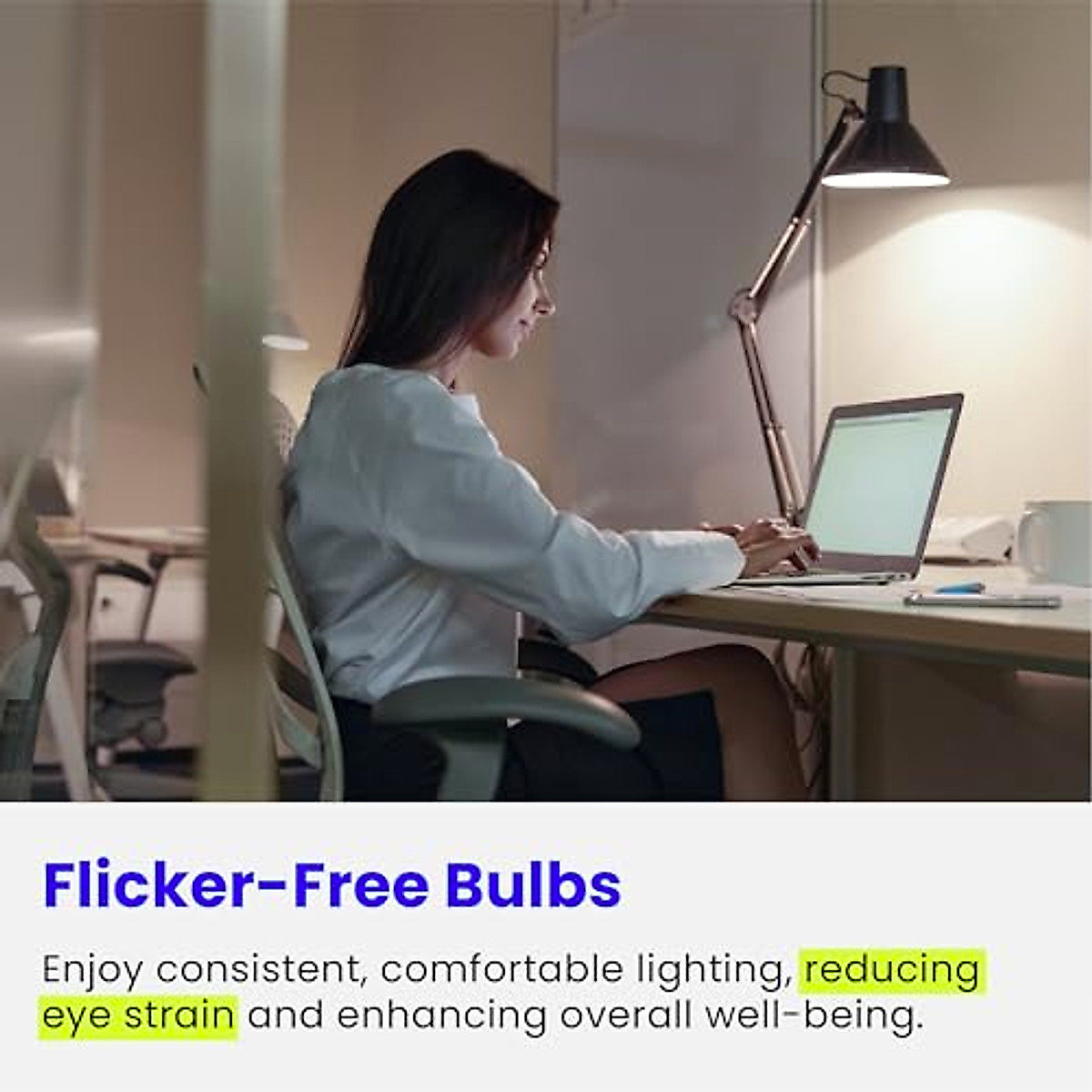 Feit Electric A19 LED Light Bulb, 60W Equivalent, E26 Medium Base, 800 Lumen, 3500K Neutral White light, Indoor/Outdoor General-purpose Light Bulbs, 11,000-Hour Lifetime, A800835/10KLED/MP/24, 24 Pack