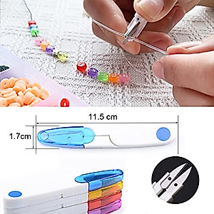 QBJAYTY Bracelet String, 0.8mm Elastic String for Clay Beads, 100M Clear Elastic Stretchy Bracelet String for Jewelry Making, Elastic Beads Beading String Cord (White)