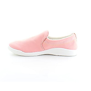 Vionic Beach Marshall Slip On Sneakers for Women-Sustainable Shoes That Include Three-Zone Comfort with Orthotic Insole Arch Support, Machine Wash Safe- Sizes 5-11 Papaya 9.5 Medium US