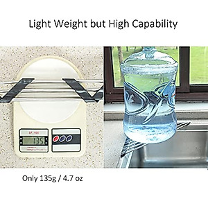 Annaklin Triangle Roll Up Dish Drying Rack for Sink Corner 1-Pack, Stainless Steel Foldable Mini Corner Sink Drying Rack for Small Spaces, Over The Sink Corner Dish Drainer, Black