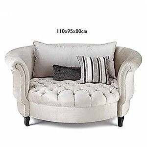 DXMRWJ Relax Living Room Sofa Vintage Stretch Nordic Ergonomic Couch Adults Wooden Living Room Furniture