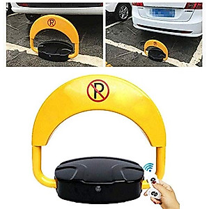 ZYLZL Parking Lock,Parking Barriers Remote Parking Locks, Latches Private Parking Space Parking Lane Guard Automatically Lock Remote Control Ip67 Waterproof Barrier Bollard