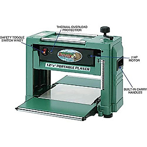 Grizzly Industrial G0505-12-1/2" 2 HP Benchtop Planer