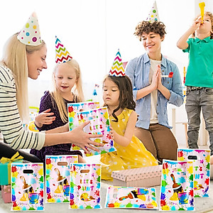 50Pcs Art Paint Party Favors Bags Art Theme Birthday Goody Candy Treat Bags Creative Artist Painting Plastic Gifts Party Decor Party Favor Supplies for Kids