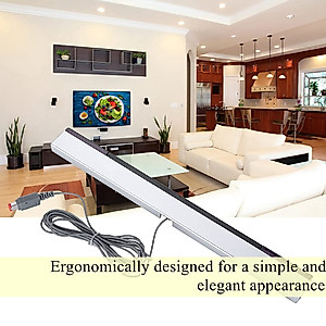 Wii Sensor Bar Original Wii Sensor,IR Signal Ray Sensor Bar Wired Receiver with a Stand,for Nintendo WII/WIIU