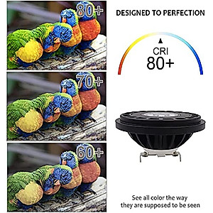 Cheopha PAR36 LED 10W Landscape Bulb Spotlight 2700K Warm White 50W 60W Halogen Equivalent IP67 Waterproof Low Voltage for Garden Outdoor Landscape Lighting RV Off-Road Vehicles Tractors 12V AC/DC