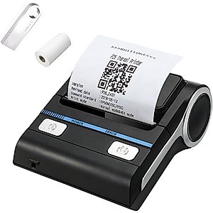 GZGYNADAST 80mm Bluetooth Portable Thermal Receipt Printer,only Compatible with Android/Windows, Can't Support iOS/ipad/MAC,3 inch Ticket Wireless Android Bill Invoice Printer for Small Business