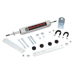 Rough Country N3 Steering Stabilizer for 1980-1998 Bronco/F-150/F-250-8734230