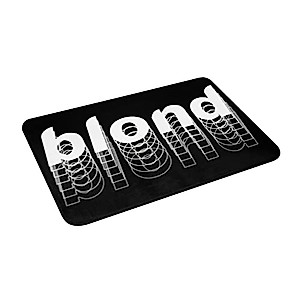 DanaJLessard Bath Rugs Frank Singer Ocean Area Rug Home Decor Flannel Carpet Absorbent Non-Slip Welcome Door Floor Mat for Living Room Kitchen Bathroom 15.7 X 23.5 in