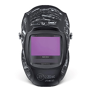 Miller 292933 Digital Infinity '22 Welding Helmet with ClearLight 2.0 Lens, Kindig-it Design