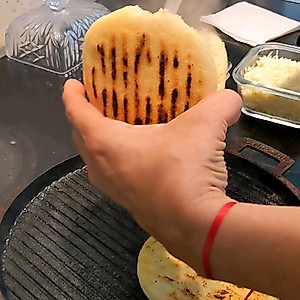 VIKO® Budare Pro Grill arepas precurado 26cm 10.2" Grill-Griddle @vikogrills Gauchogrillx® Hecho en Venezuela