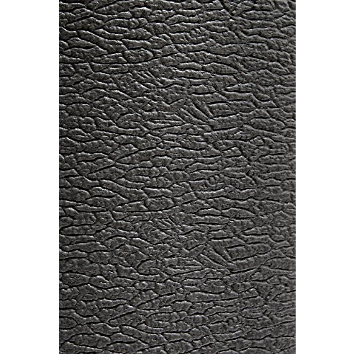 Bertech Anti-Fatigue Floor Mat, 3 Feet x 5 Feet x 3/8 Inch Thick, Textured Pattern Top, Bevelled on All Sides, Black, Made in USA - AFTX38-3x5BLKBEV