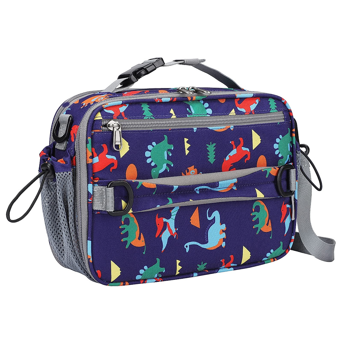 Maelstrom Lunch Box Kids,Expandable Kids Lunch Box,Insulated Lunch Bag for Kids,Lightweight Reusable Lunch Tote Bag for Boy/Girl,Suit for School/Picnic,9L,Dinosaur