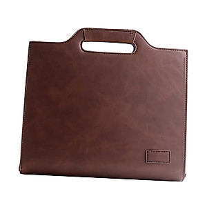 VALICLUD Pu Leather Laptop Bag for Men Messenger Bag Briefcase for Men Male Briefcase Computer Storage Bag