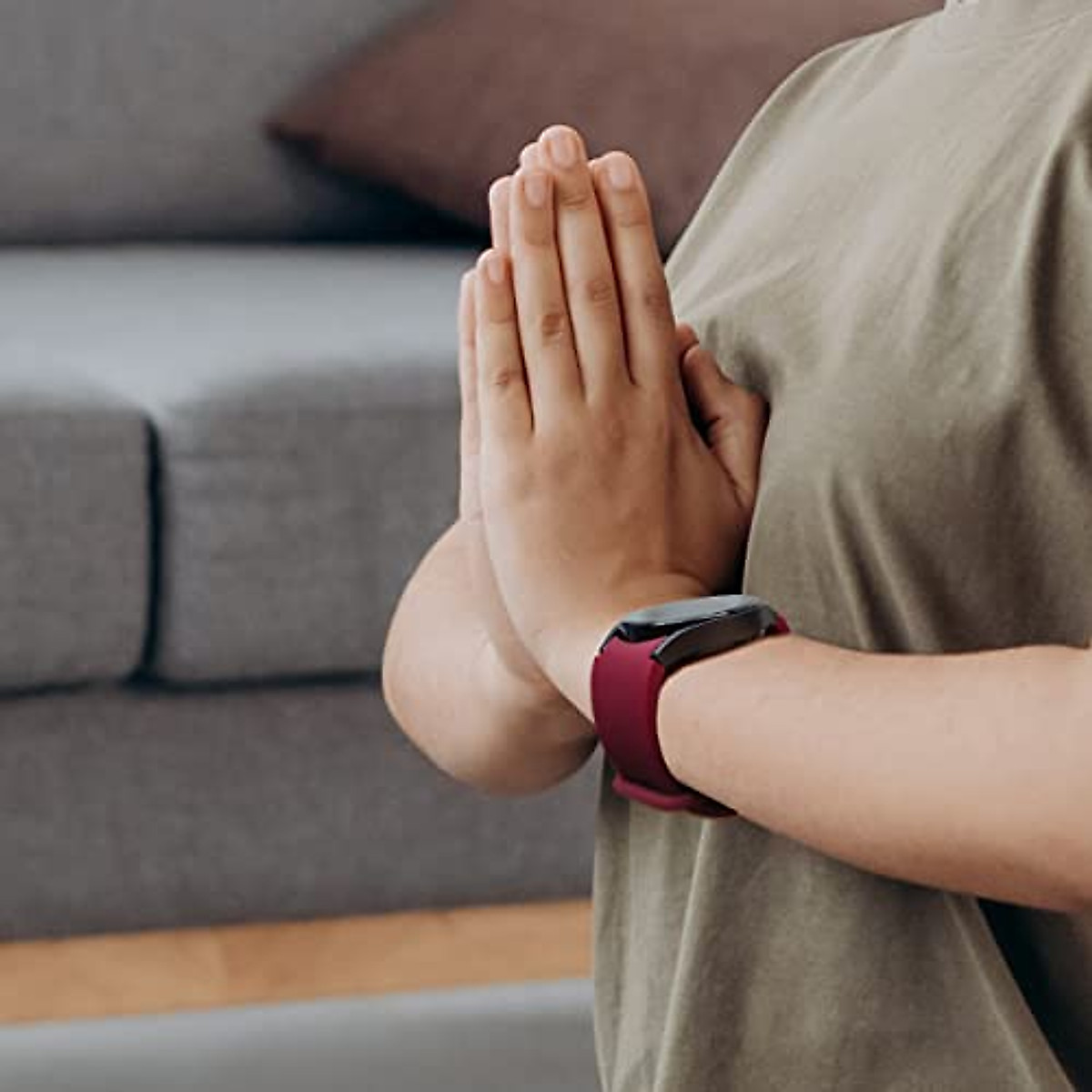 EZMVZKU No Gap Watchband for Samsung Galaxy Watch 7/6/5/4/FE 40mm 44mm, Sport Silicone Strap for Samsung Galaxy Watch 6 Classic 5 Pro 4 Classic 42mm 43mm 45mm 46mm 47mm Bands