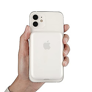 Oakxco Silicone Case Compatible with Magsafe Battery Pack, Magsafe Battery Pack Cover, Scratch & Shatter Resistant, Matte Clear