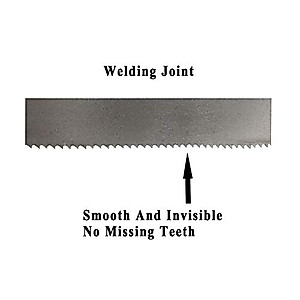 Imachinist S9351214 Metal Cutting Bi-Metal Band Saw Blades 93-1/2" X 1/2" X 14tpi