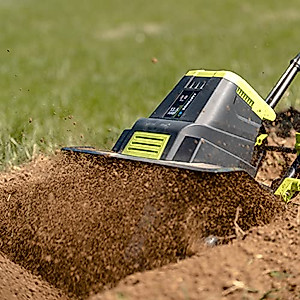 Earthwise Power Tools by ALM TC70016EW 13.5-Amp 16-Inch Electric Garden Tiller Cultivator, Fixed Tines, Black