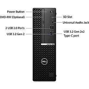 MTG OptiPlex 7090 Desktop Intel Core i7-10505 3.2 GHz, Win 10 Pro, MTG Webcam, Monitor, (2x24 Monitor, 16GB 512GB PCle)