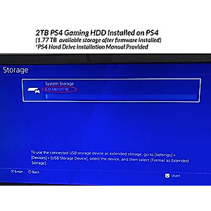 MDD 2TB PS4 Hard Drive Upgrade Kit Bundle with Toshiba 2TB 5400RPM 16MB Cache SATA 6Gb/s 2.5in Internal Hard Drive (Works for PS4 Game Console)