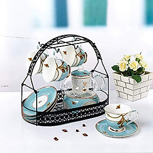 STRAW Black kitchen Rack，Over the Sink Dish Drying Rack, Large Premium Stainless Steel Dish Rack with Utensil Holder Hooks for Kitchen Counter Non-slip