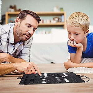 STOBOK Travel Accessories Travel Accessories Travel Accessories Backgammon Chess Board Travel Backgammon Get The Games Out Backgammon Roll Up Backgammon Chessboard Roll Up Chessboard Travel Set