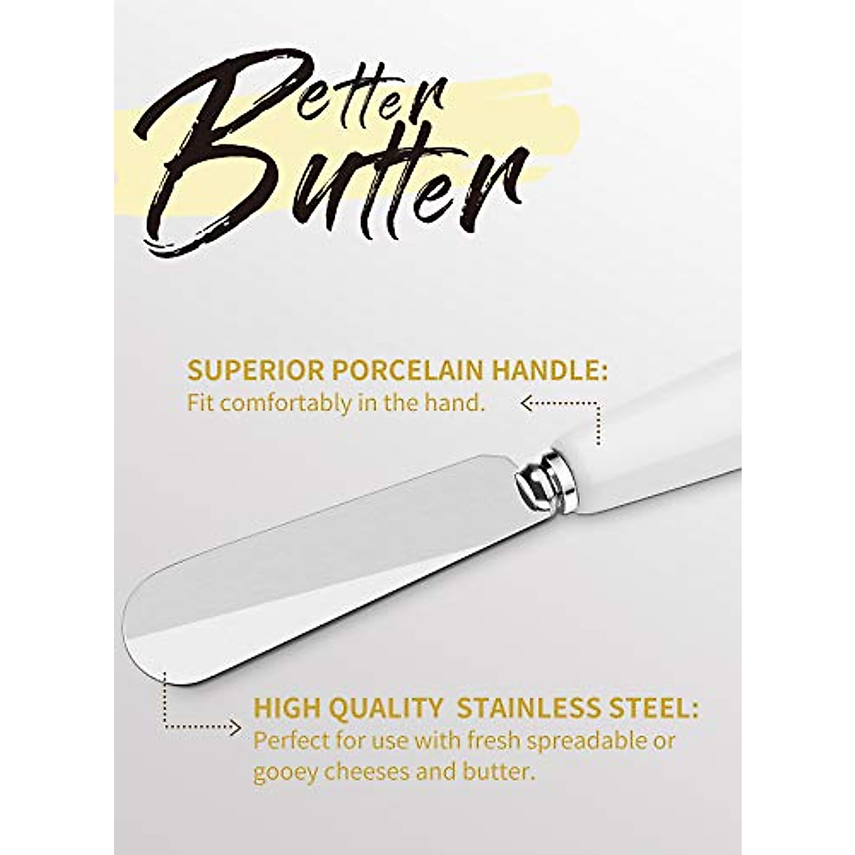 Butter Dish with Lid and Knife Spreader Set - Perfect for East and West Coast Butter, Turquoise - Better Butter & Beyond