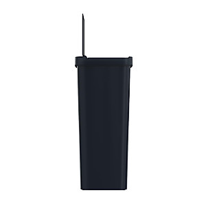 iTouchless Prime 13.2 Gallon Plastic Sensor Trash Can, Slim and Space-Saving, Durable Dent-Proof Construction, Automatic Bin Great for Kitchen, Home, Office, Business, Garage, Black Color