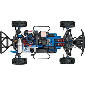 Traxxas Slayer Pro 4X4: Powered 4WD Short Course Racing Truck (1/10 Scale), Red/Black