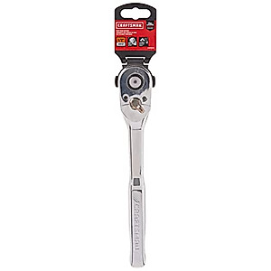 CRAFTSMAN Ratchet Wrench, 1/2-Inch Drive, 72-Tooth, Pear Head (CMMT81749)