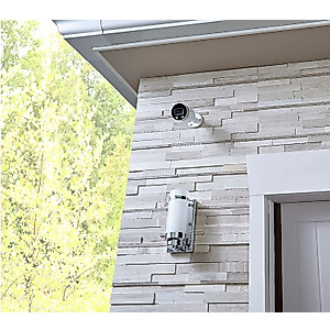 Lorex 4K Security Camera System, Fusion 8-Channel 2TB NVR System with 4 Wired Smart Deterrence 4K (8MP) IP POE Cameras, 150FT Night Vision