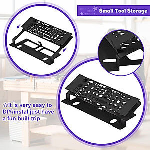 Mordx Screwdriver Storage Rack for Desktop,Screwdriver Organizer Holder,RC Tools Kit Organizers,Carbon Steel Tool Holder, Desktop Hand Tool Stand,Tool holder