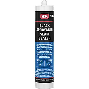 SEM 29492 1K Black Seam Sealer, 9.5 oz.