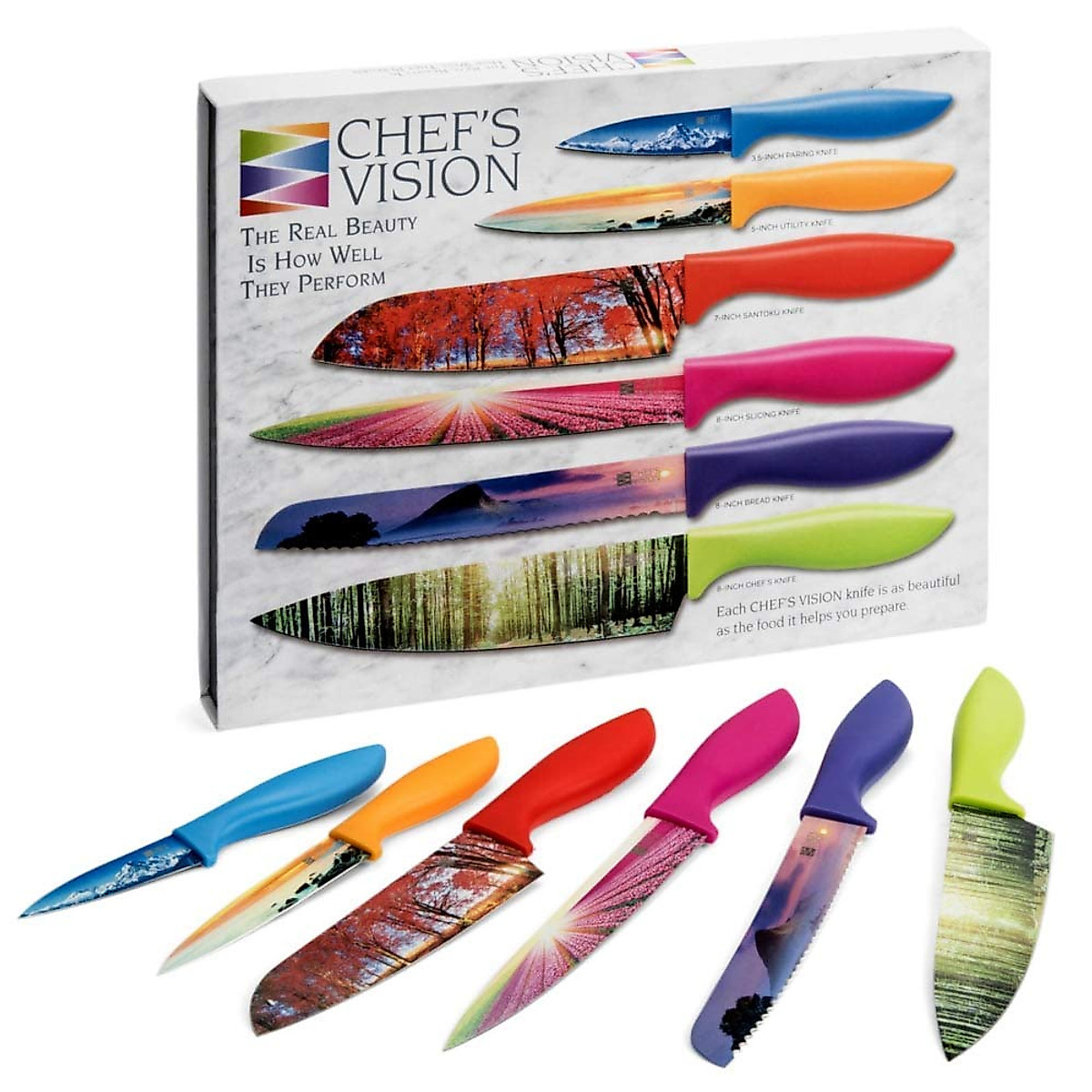 Landscape Knife Set Bundle With Slice Bright Flexible Cutting Mats