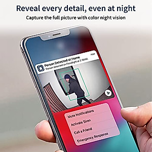 Arlo Pro 3 Floodlight Camera - Wireless Security, 2K Video & HDR, Color Night Vision, 2 Way Audio, Wire-Free, Direct to WiFi No Hub Needed, 160° View, Black - FB1001B