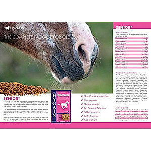Hygain Senior - Highly Palatable Non-Oat Micronized Sweet Feed for Horses