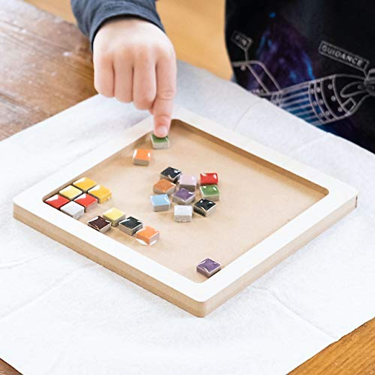 Fat Brain Toys Surprise Ride - Make a Traditional Mosaic Trivet Activity Kit - Ages 5+