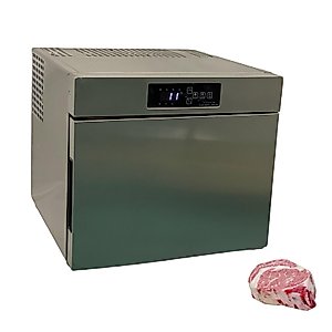 Commercial 1.13 Cu.ft Fast Instant Blast Freezer, Portable Refrigerator Quick Freezing Machine with Led Digital Panel, 290W Air Cooling Chest Freezer for Ice Cream, Frozen Food