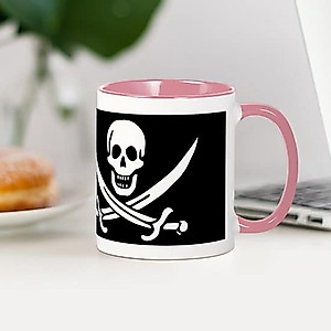 CafePress Pirate Calico Jack Mug Ceramic Coffee Mug, Tea Cup 11 oz