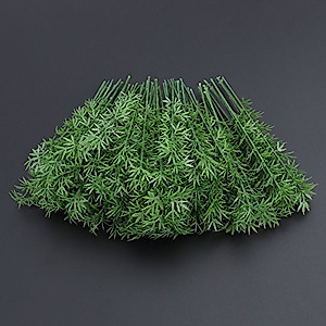 WINOMO Model Bamboo Trees Miniature Landscape Bamboo Trees Scale 1:75, Pack of 100 (Green)