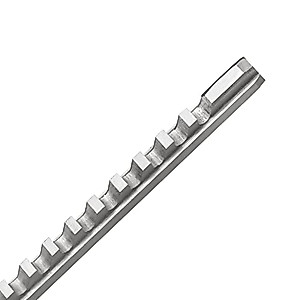 ICZW B Push-Type Keyway Broach Metric Sized High Speed Steel Keyway with Shim Cutting Tool (B1-4)