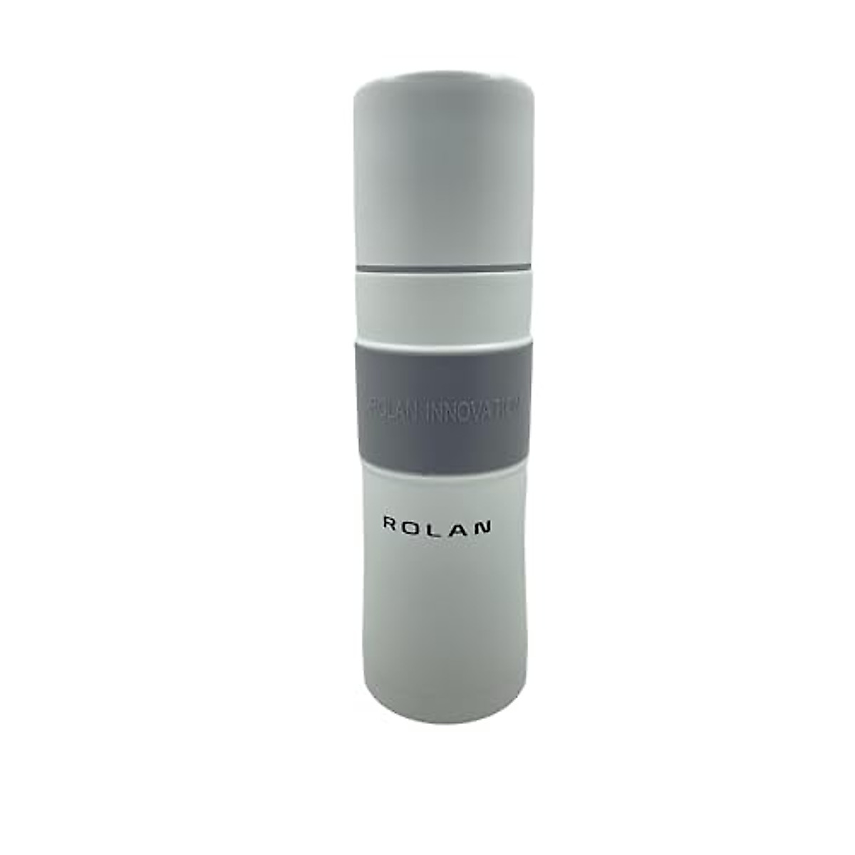 ROLAN Stainless Steel Automation Self Drink Mate - Thermos, Mate Cup and Bombilla All in One, Effortlessly Enjoy Yerba Anywhere 750ML (Blanco)