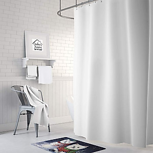 Caroline's Treasures PPP3286RUG Westie Christmas Self Portrait Machine Washable Memory Foam Mat, Bathroom Rug, Non-Slip Bath Mat, Durable Thick Washable Rugs for Kitchen, Bathroom Quick Dry,