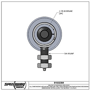 Collapsible Steering Column, 22.5-32 Inch Length, 3/4-20 Spline, Quick Release Hub, Universal Fit, Safer Design with 9.5" Movement Range for Enhanced Safety
