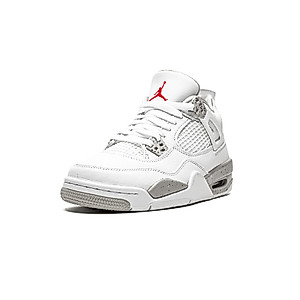 Jordan Youth Air Jordan 4 Retro GS DJ4699 100 White Oreo - Size 3.5Y
