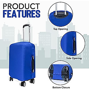 STROMGUARD Travel Luggage Cover I TSA approved Suitcase Protector I Luggage Covers for Suitcase I Suitcase cover Bag I Luggage protector I Durable & Washable I carry on luggage cover protector